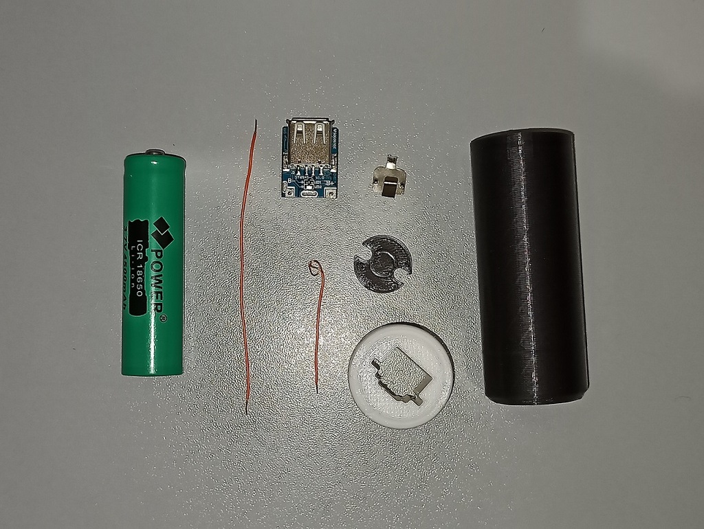 18650 Power bank by dantech | Download free STL model | Printables.com