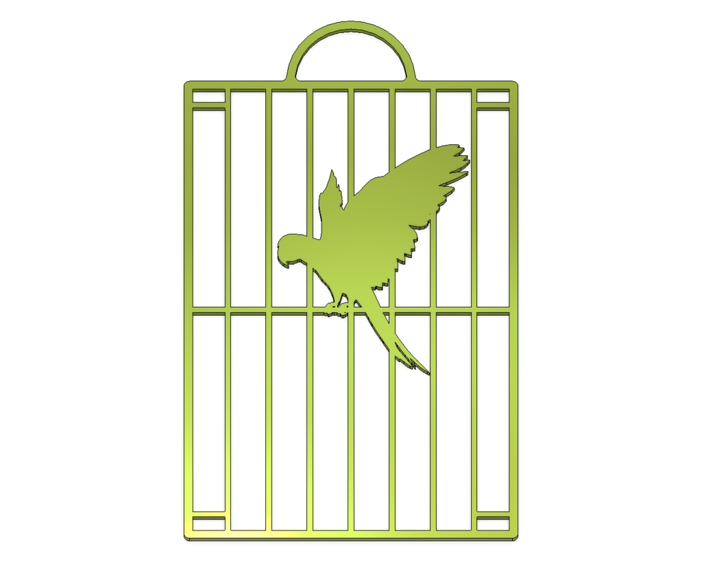 Bird cage door by dantech | Download free STL model | Printables.com