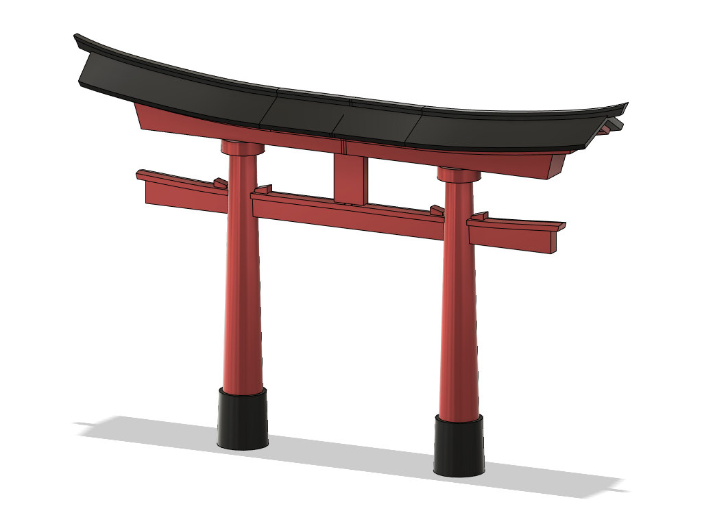 Torii inspired by Itsukushima Floating Torii Gate by dantech | Download ...