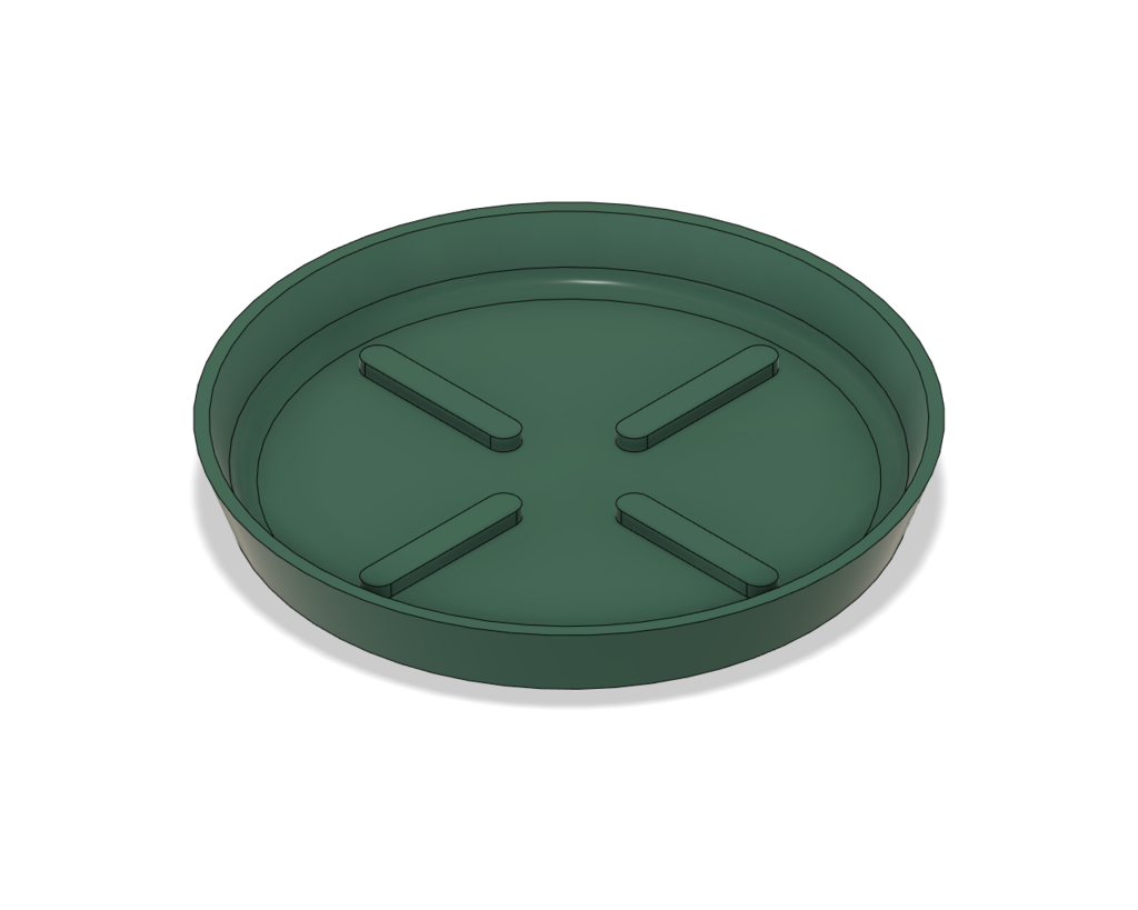 Pot saucer for small plastic coffee cups by dantech | Download free STL ...
