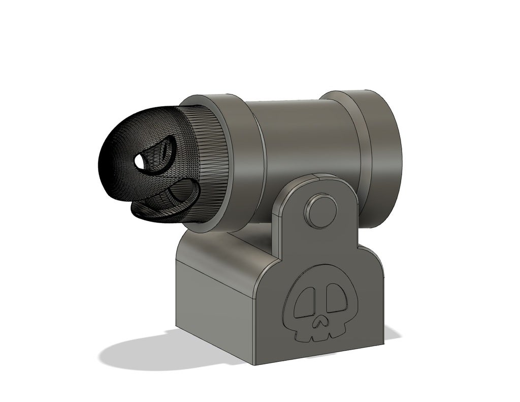 Bill banzai cannon stand by GedeonLab | Download free STL model ...