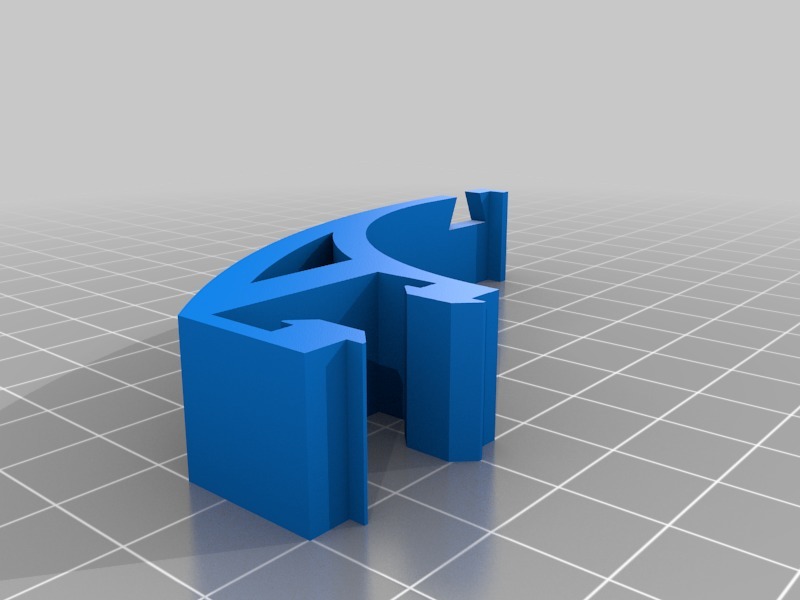 Led strip support on V-slot by dantech | Download free STL model ...