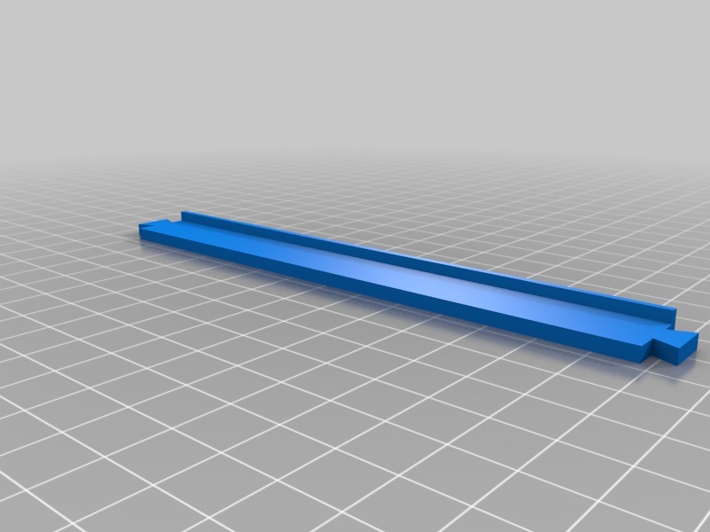 Led strip support on V-slot by dantech | Download free STL model ...