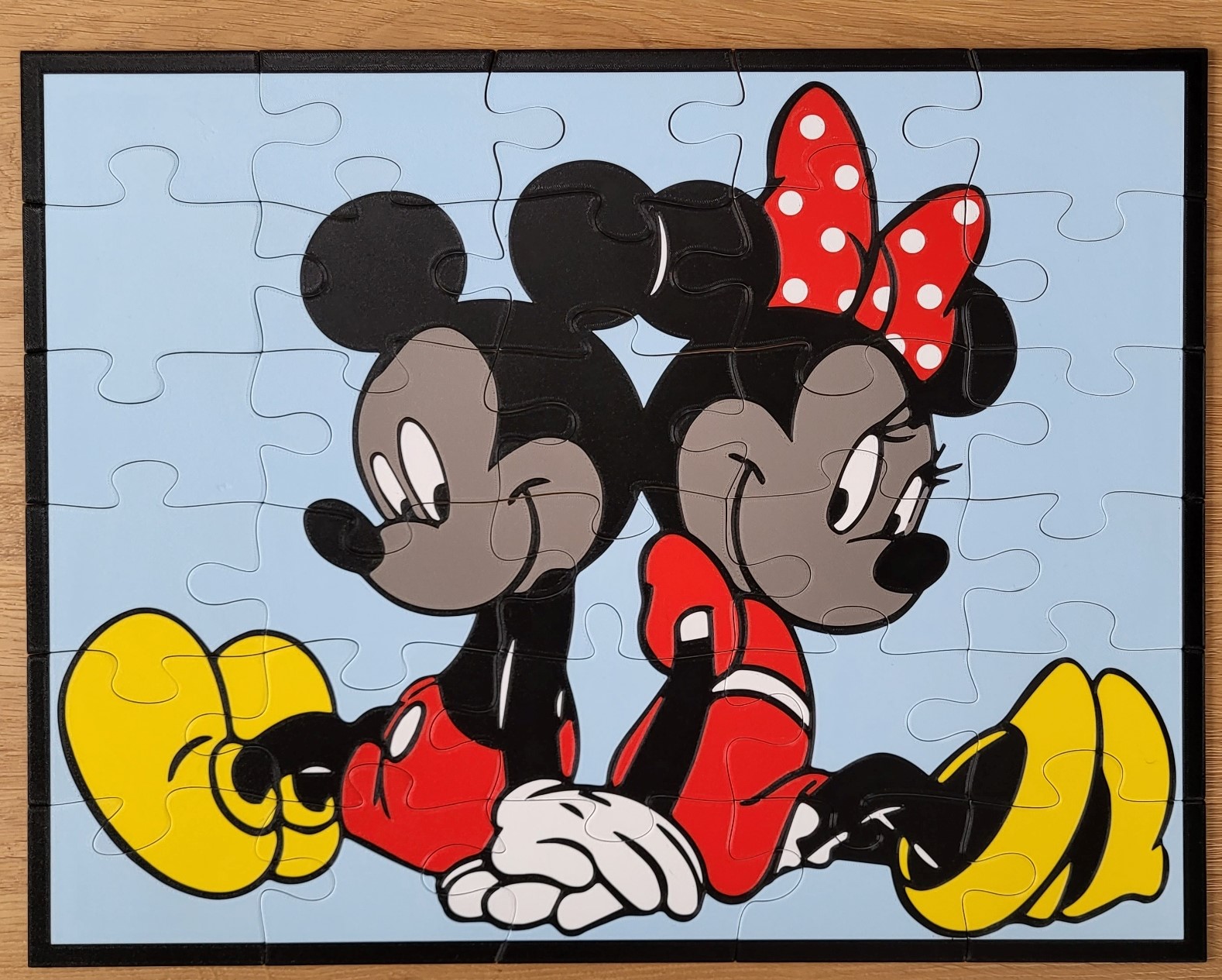 Micky Maus Puzzle - Multicolor by BelmoNxyz | Download free STL model ...