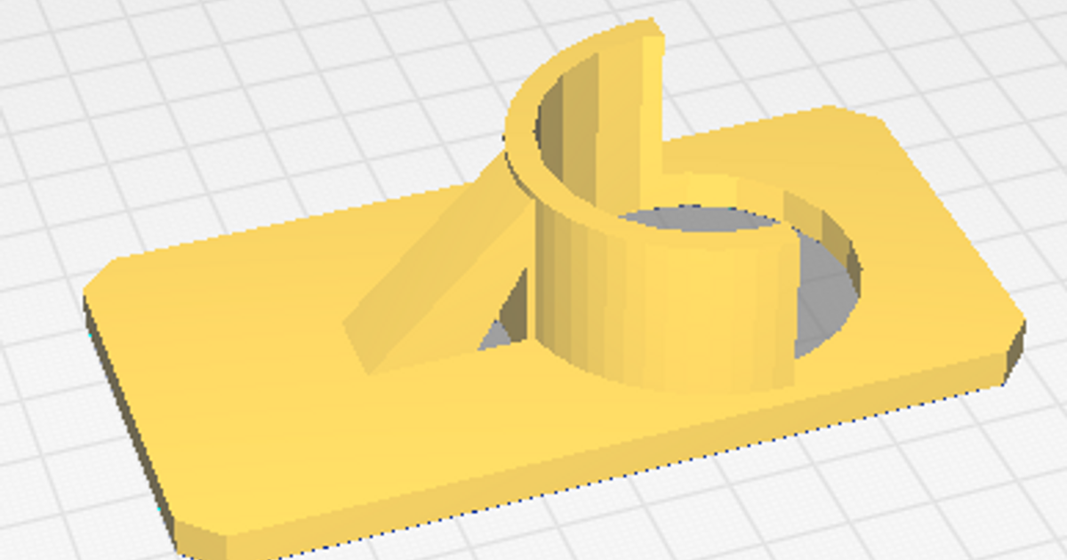 Spa Hose support 38Ø by Martin Jeppesen | Download free STL model ...