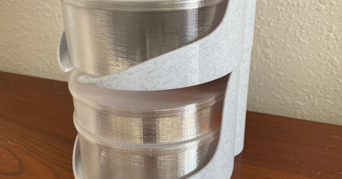 Stackable Shelves and Containers by zukpr | Download free STL model ...