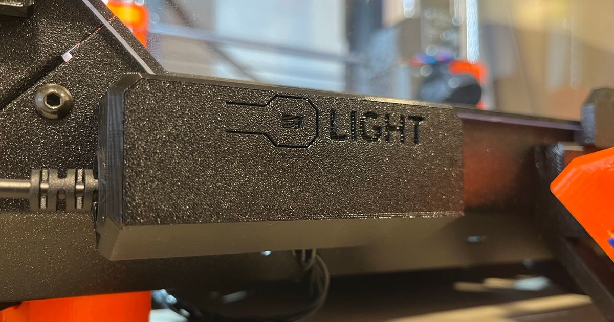 Light button cover only - Original Prusa Enclosure Basic board cover by ...