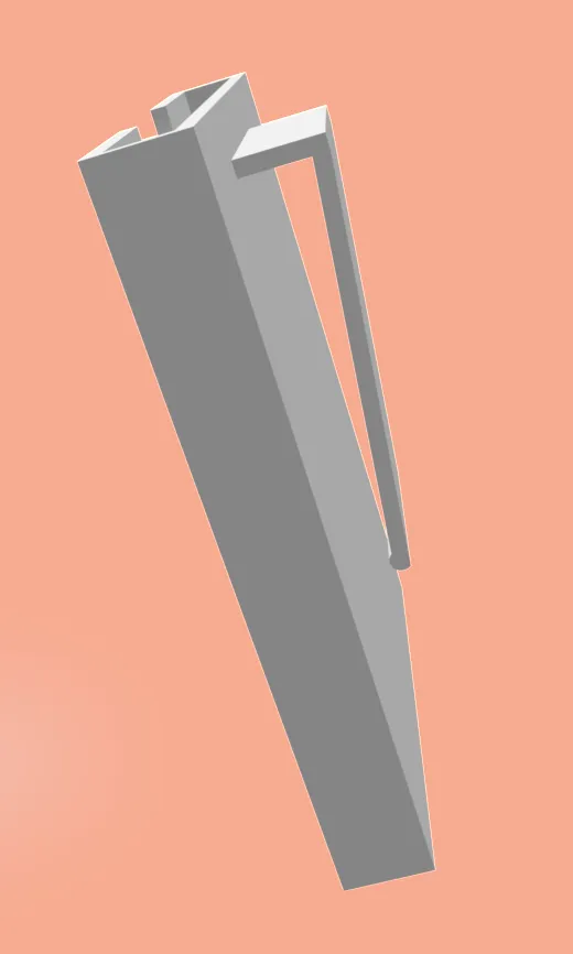 business card holder with clip by TreeMagic | Download free STL model ...