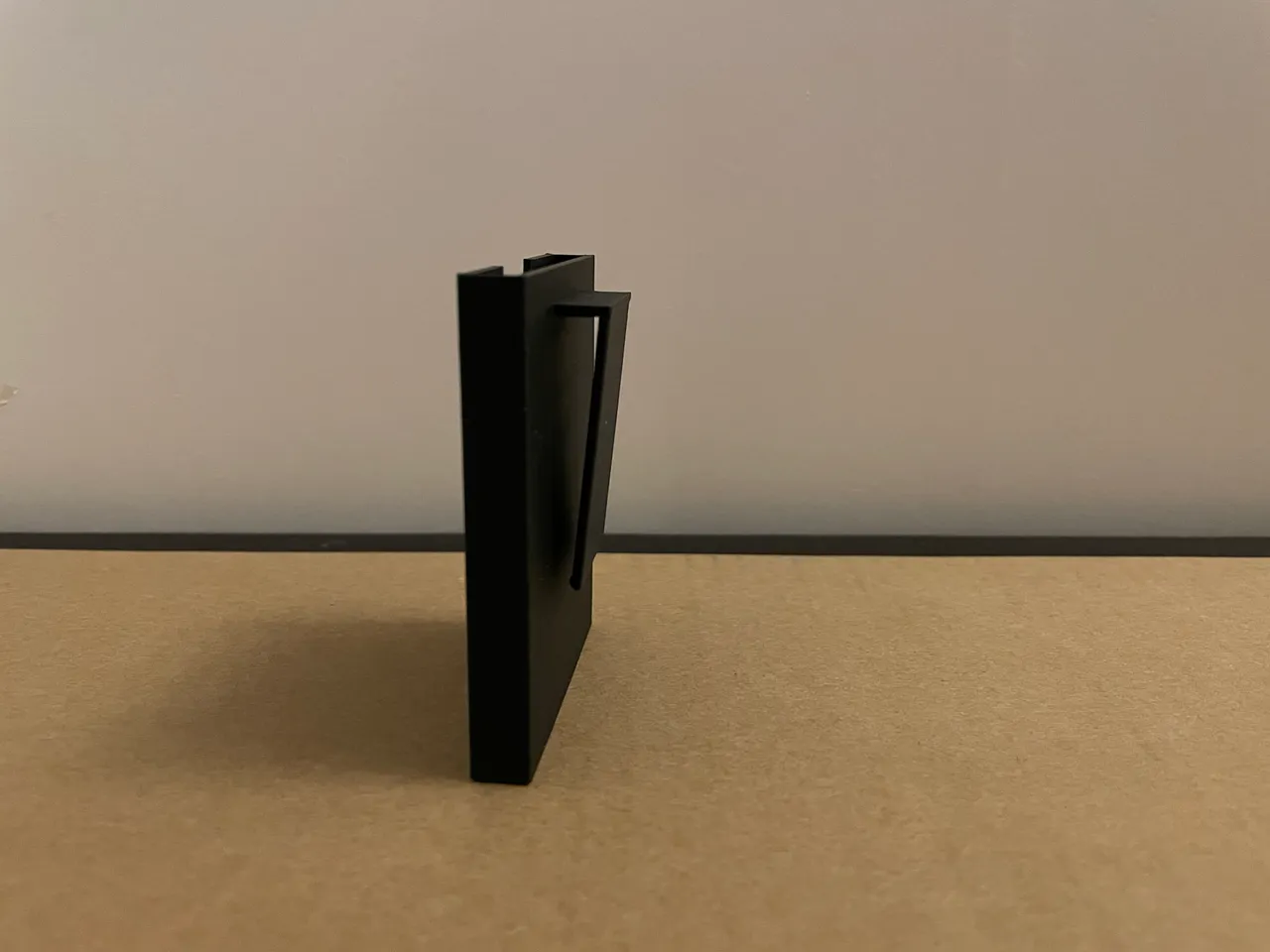 business card holder with clip by TreeMagic | Download free STL model ...