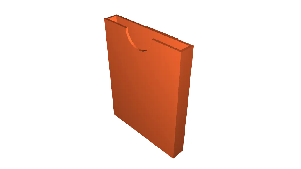 business card holder with clip by TreeMagic | Download free STL model ...