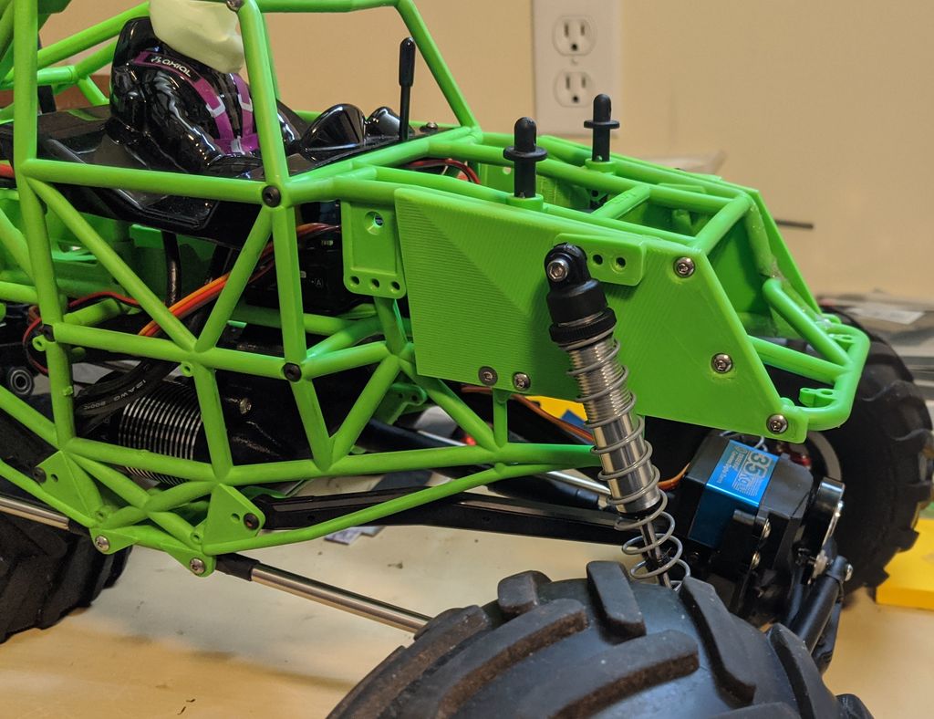 SMT10 Front Side Braces/Fenders by ltlowe | Download free STL model ...