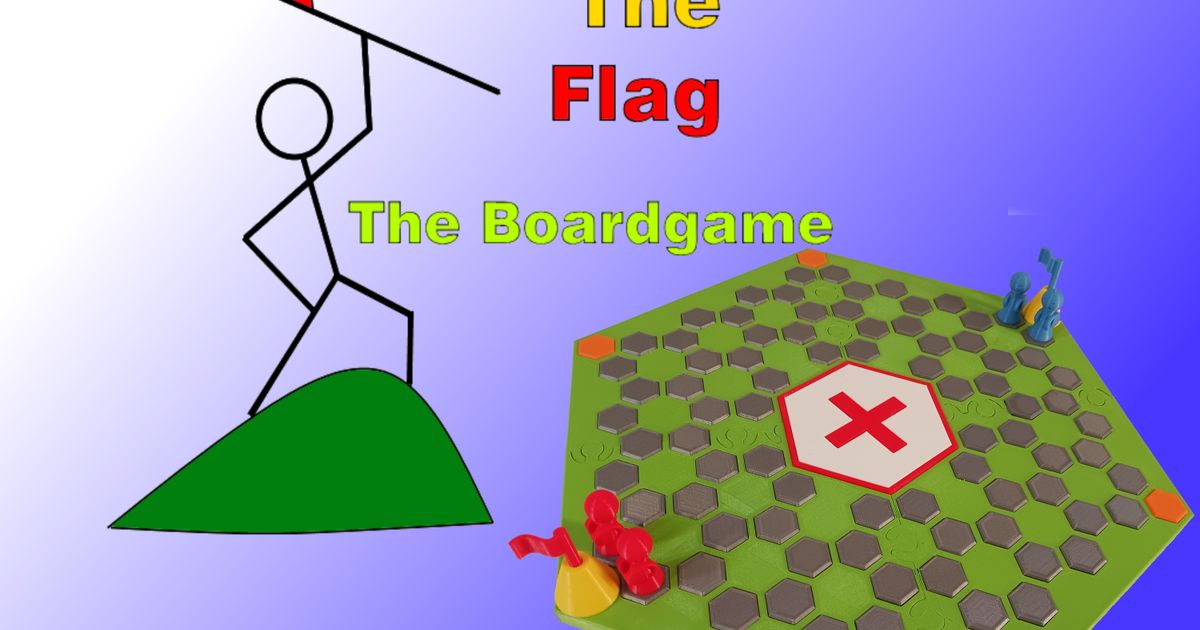 Capture The Flag The Boardgame by Patrick Bonsen | Download free STL ...