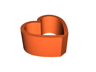 Simple Heart by Twisty 3D Prints | Download free STL model | Printables.com