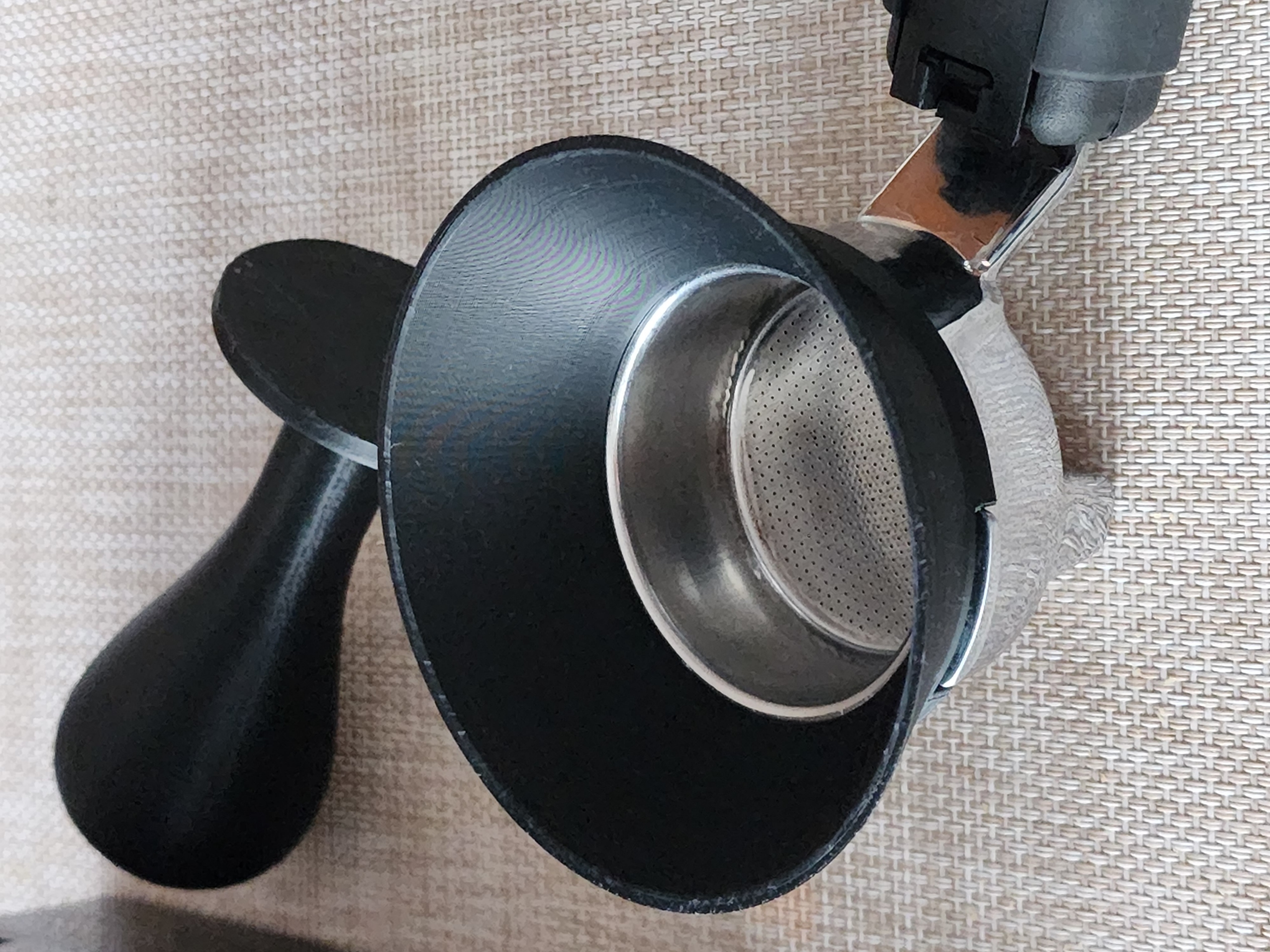 A coffee funnel and tamp for a DeLonghi espresso machine by Joe ...