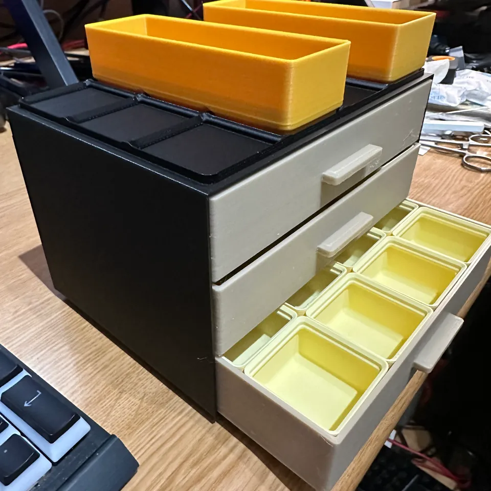 Gridfinity Drawer Chest Remix by rhencullen | Download free STL model ...