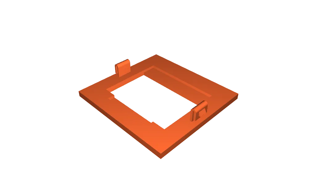 SH1106 oled display mount by mslo321 | Download free STL model ...