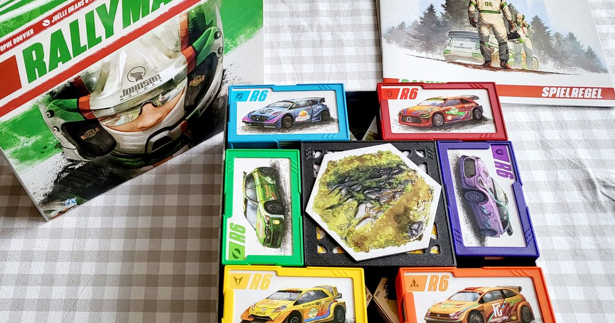 Rallyman DIRT - Box Organizer (incl. all expansions and Kickstarter ...