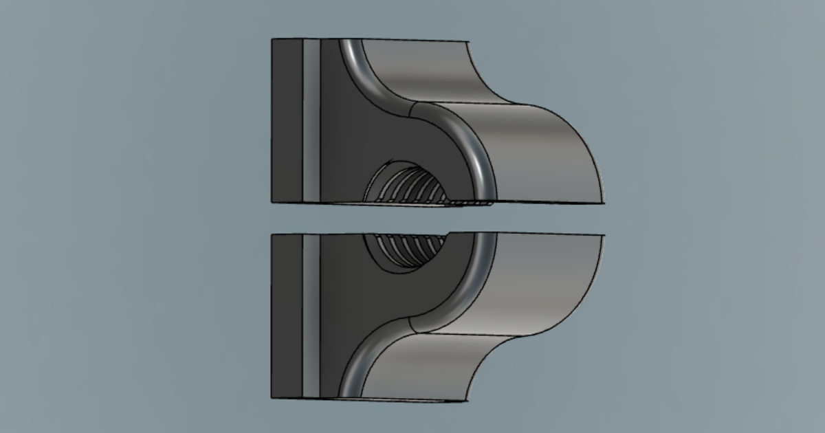Logan 400 Half Nut by Itstallion | Download free STL model | Printables.com