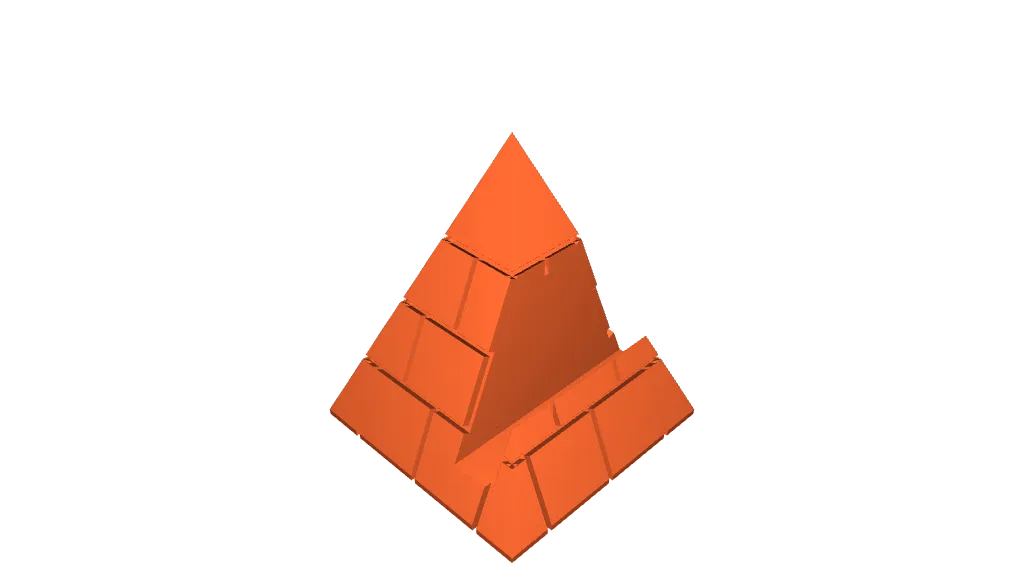 Pyramid business card holder by Andrea Loddo | Download free STL model ...