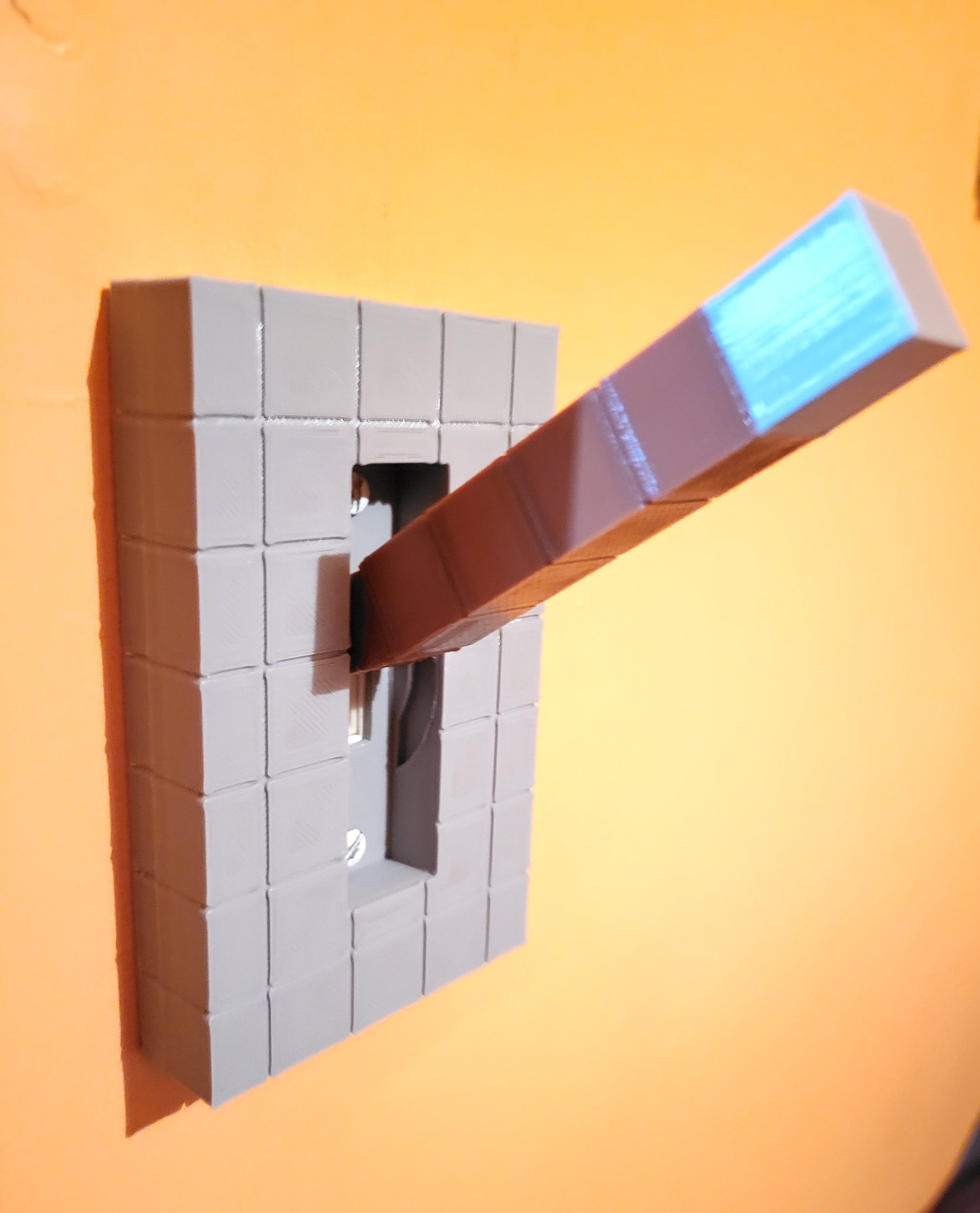 Minecraft light switch overlay by Dr Operator | Download free STL model ...