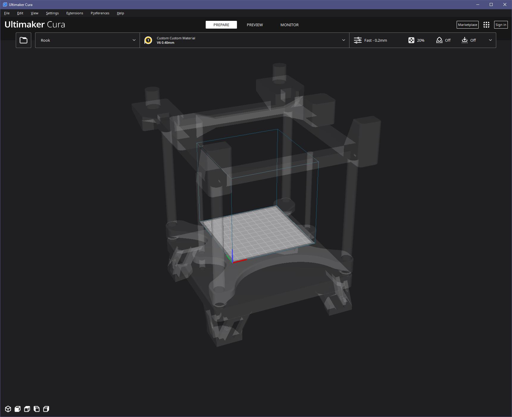 Rook [LEGACY] Slicer Model by Kanrog Creations | Download free STL ...