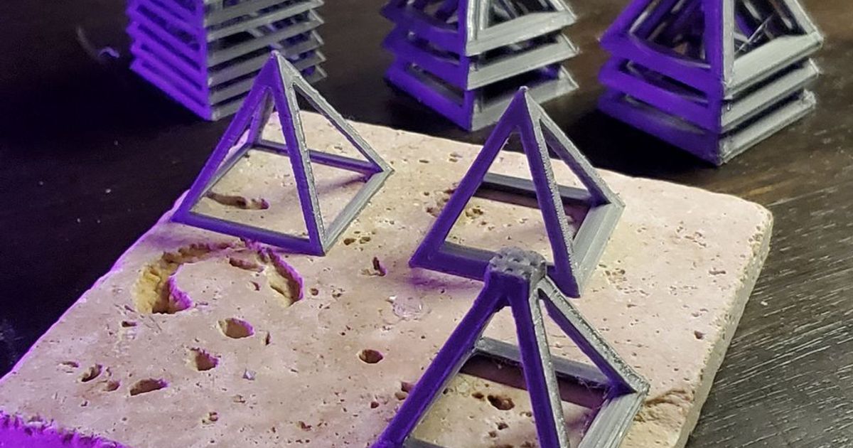 Paint Pyramids by Bryan Beyond | Download free STL model | Printables.com