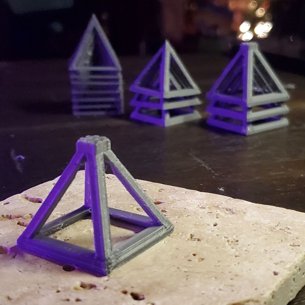 Paint Pyramids by Bryan Beyond | Download free STL model | Printables.com