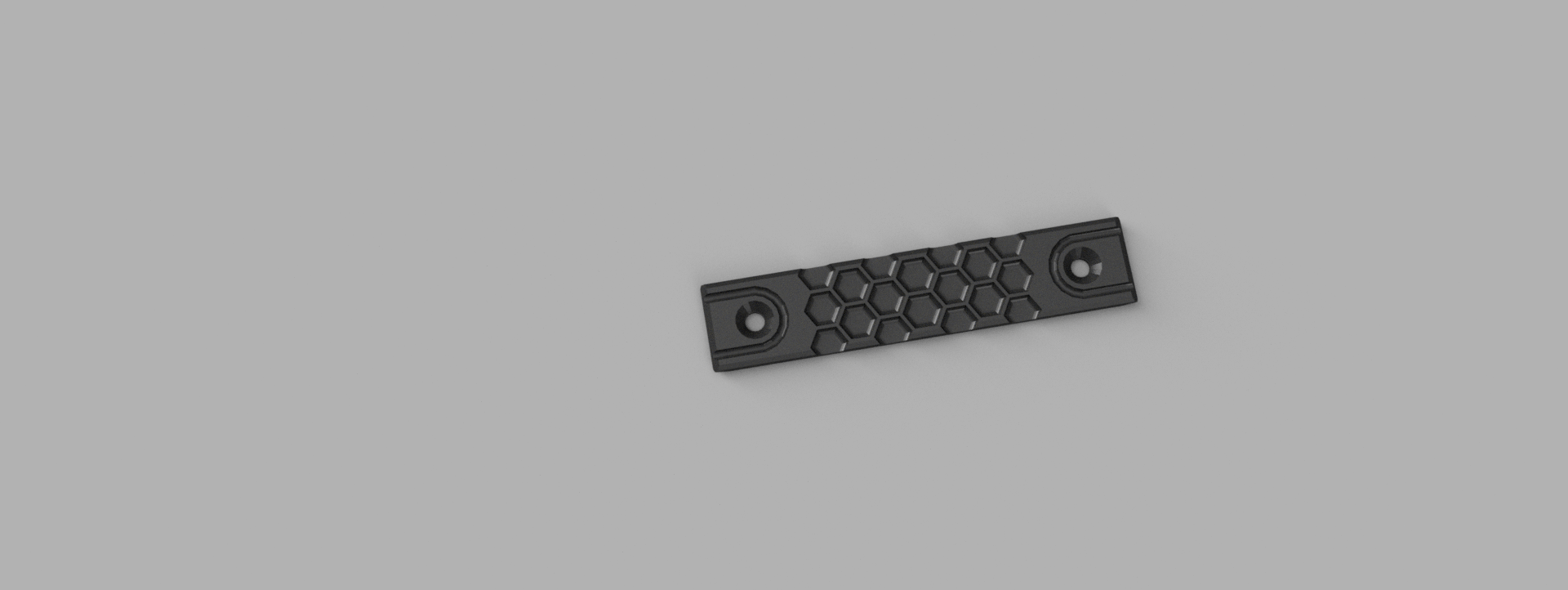 M-LOK Rail Cover - short (flat version) by Eldenroot | Download free ...