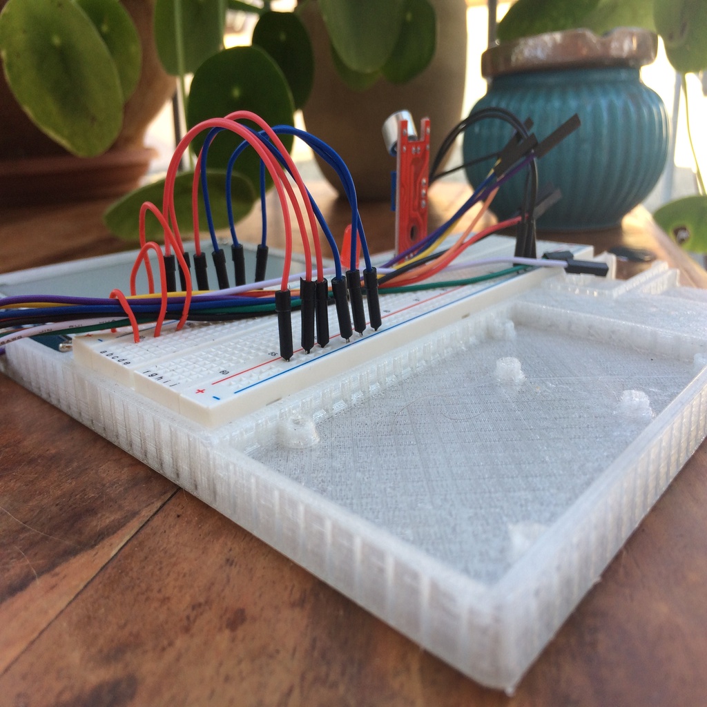 Holder for Arduino Uno/Mega/Nano + Breadboard + 4.2 Inch E-Paper ...