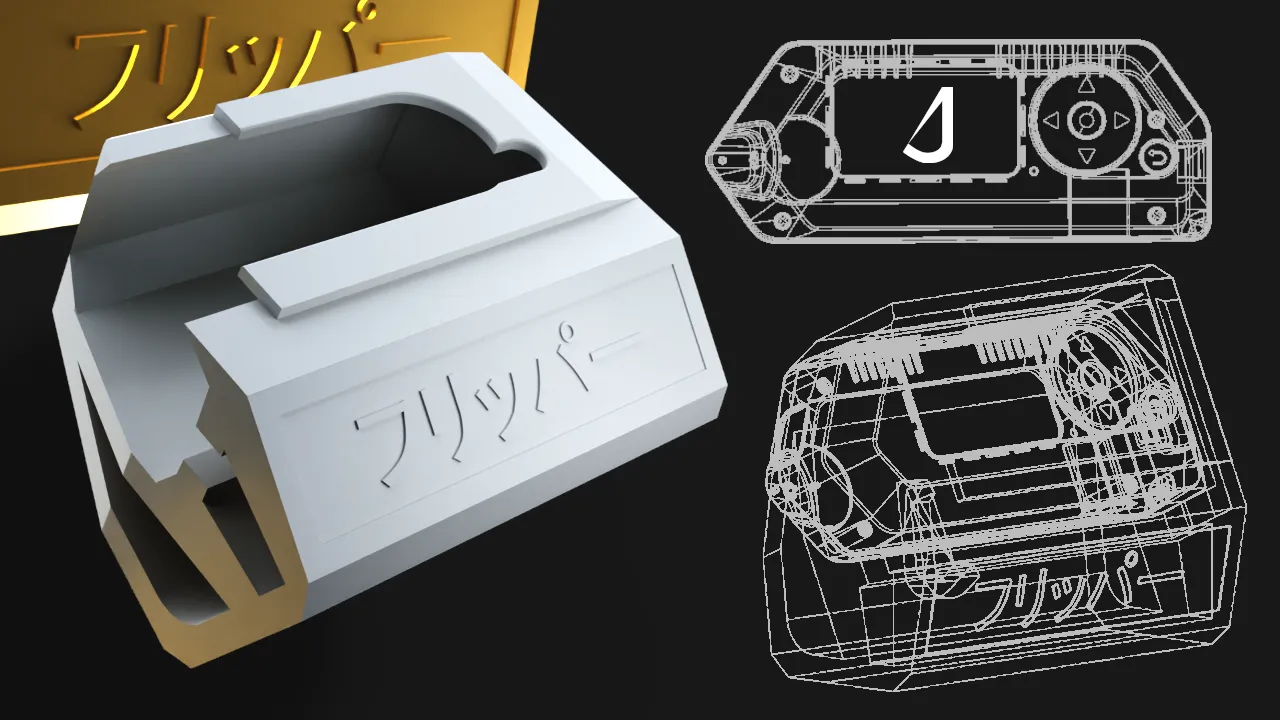 Flipper Zero Desktop Stand by Jake Anderson | Download free STL model ...