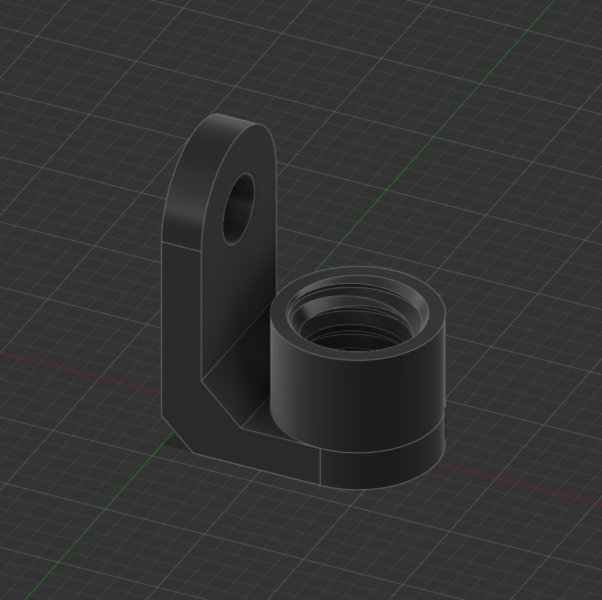 Flexi-Arm (1/4") to M3 Adapter by Nerdo Solutions | Download free STL ...
