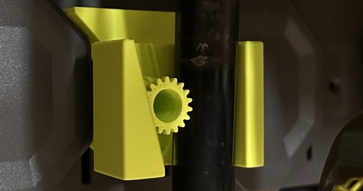 Broom mount for Ryobi Link by RobC | Download free STL model ...