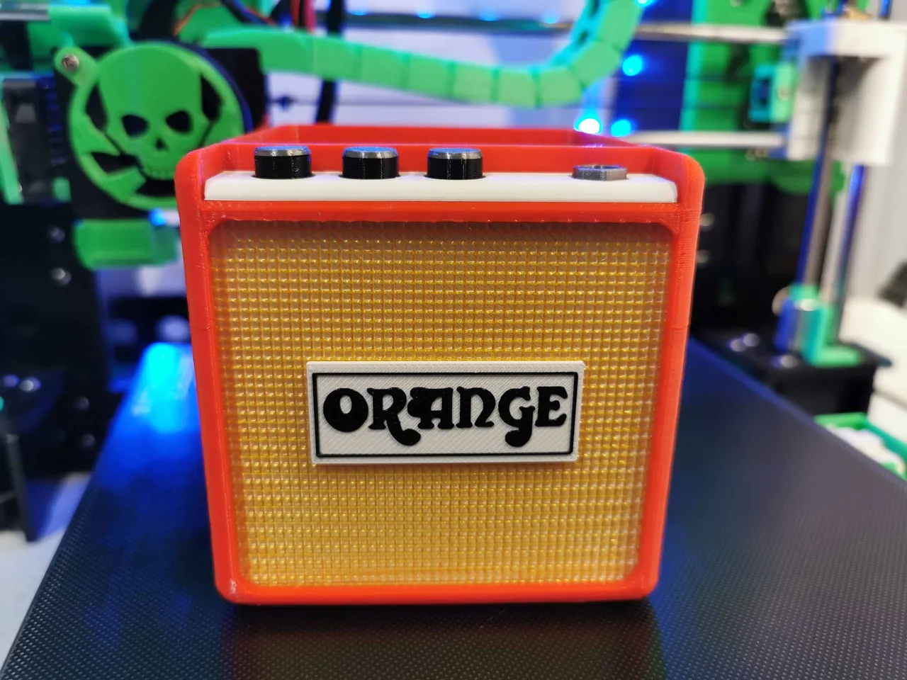 Desk Organizer ORANGE Combo Amp by DaniRodes | Download free STL model ...