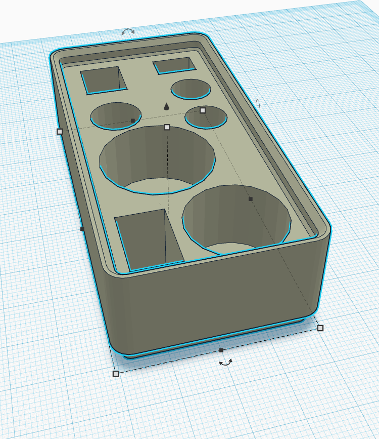 USB C Rechargeable Blower Accessory Tray 2x1x3x5 Gridfinity by Matthew ...