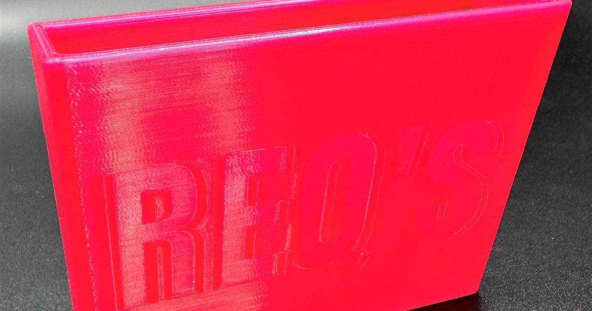 Requisition/Label Holder by Moreno Creatives 3D | Download free STL ...