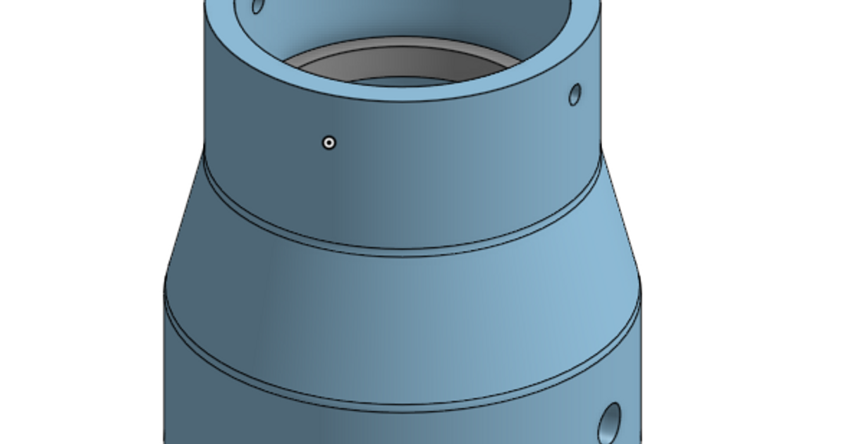 Dyson Hand Dryer blower cone by Chris | Download free STL model ...