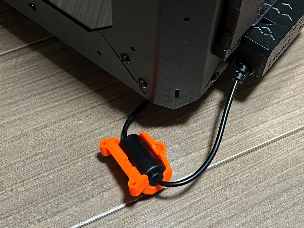 Ferrite core holder for XP Power external PSU (Original Prusa Enclosure ...