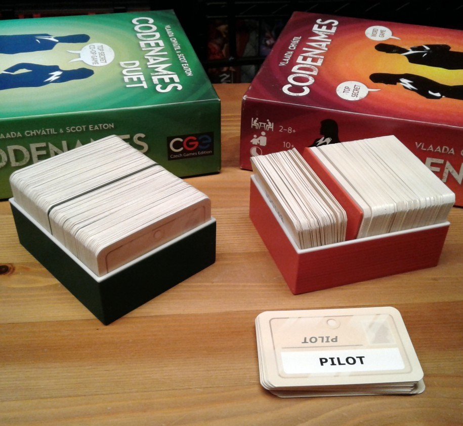 Codenames Card Box and Divider by Spinodal_Zeugma | Download free STL ...