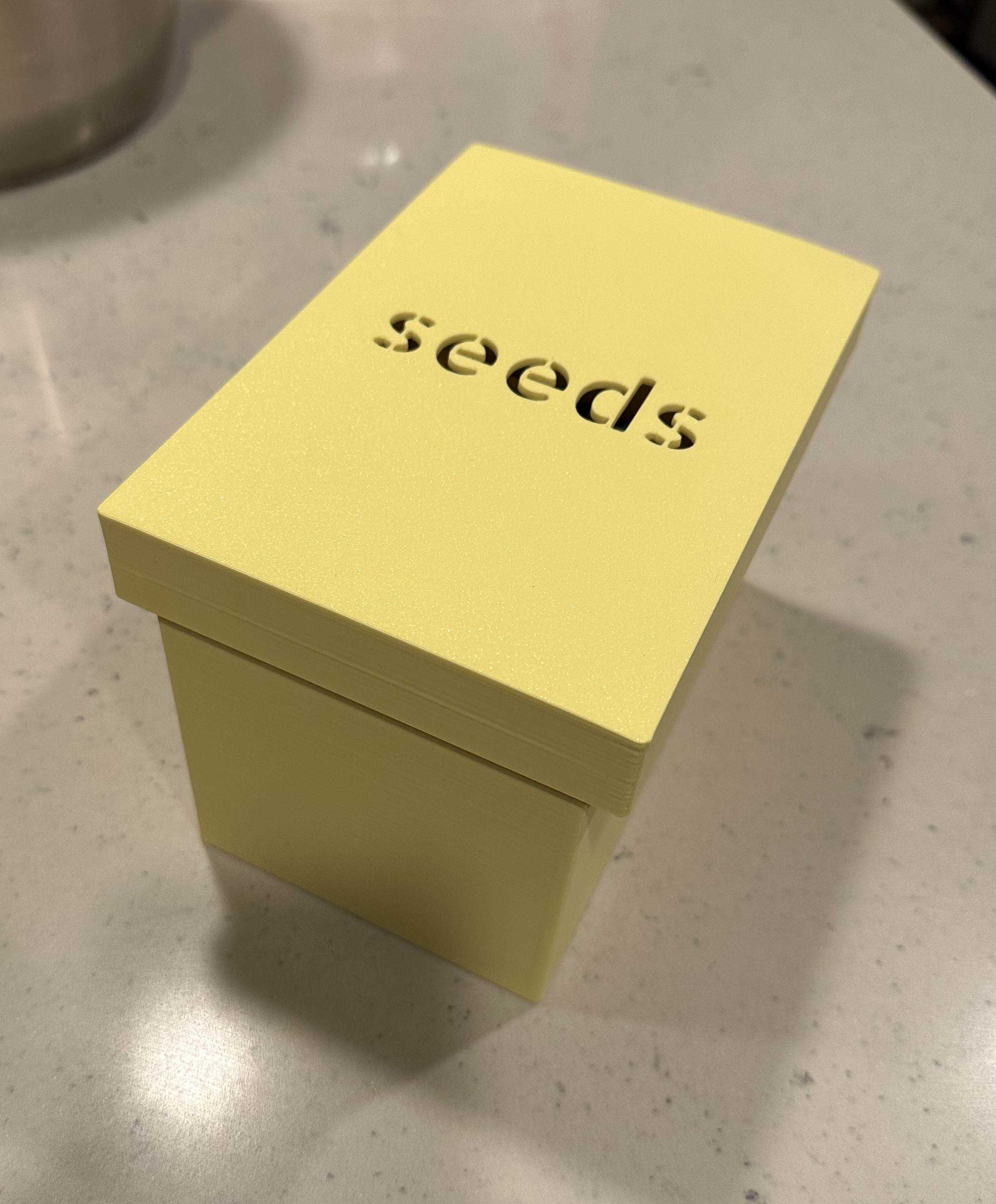Seeds Organizer by Yoann | Download free STL model | Printables.com