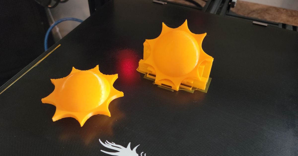 The Sun - Solis by galoryber | Download free STL model | Printables.com