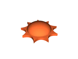 The Sun - Solis by galoryber | Download free STL model | Printables.com