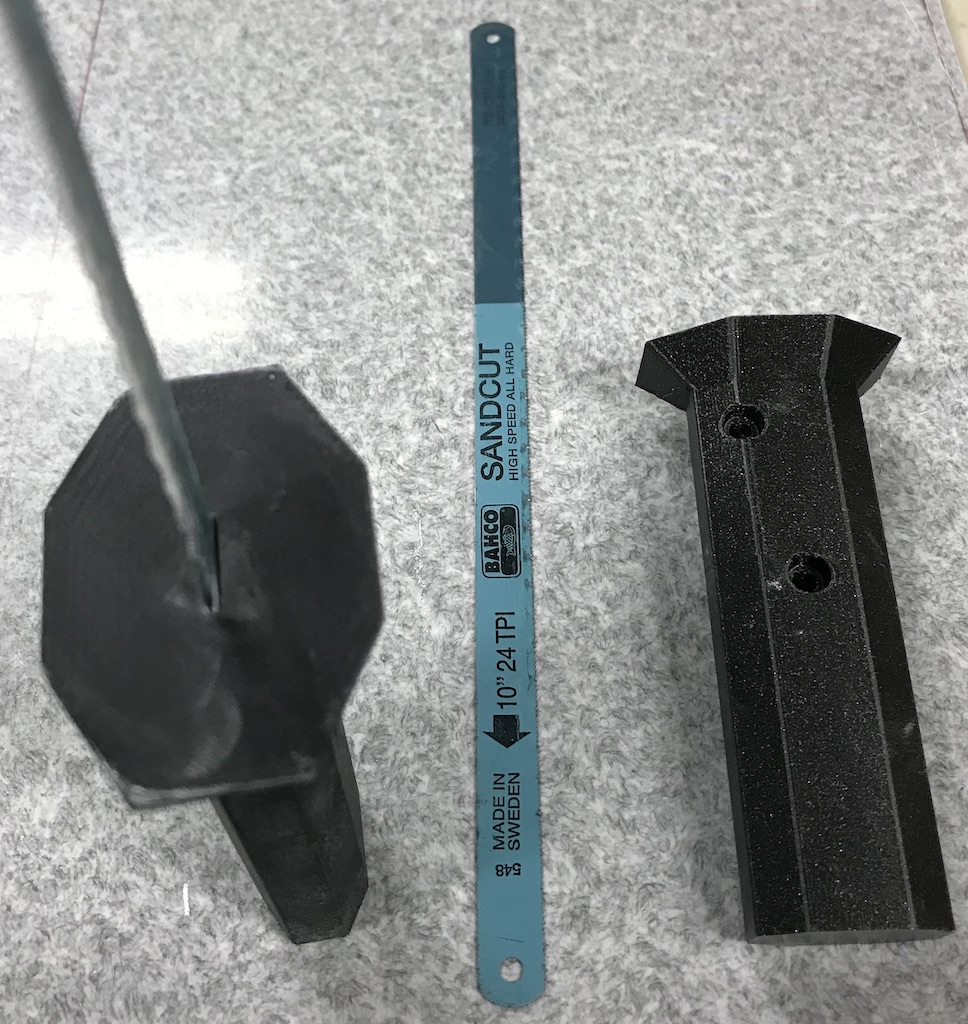 Hacksaw Katana Handle by Sknown | Download free STL model | Printables.com