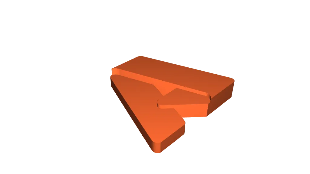 Azure Keychain by 3DGeex | Download free STL model | Printables.com