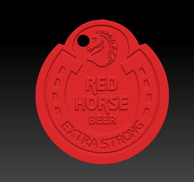 (red_horse_LOGO) by VincentMichael Marcelo | Download free STL model ...