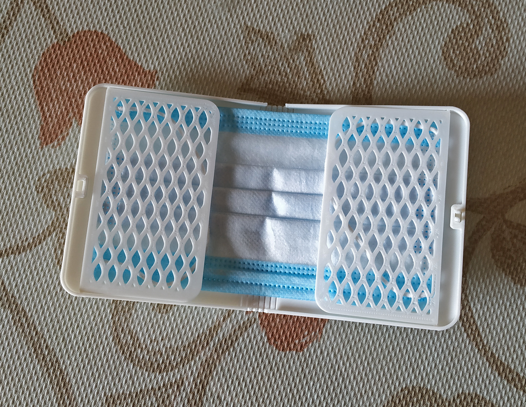 Foldable surgical mask case by Acho3D | Download free STL model ...