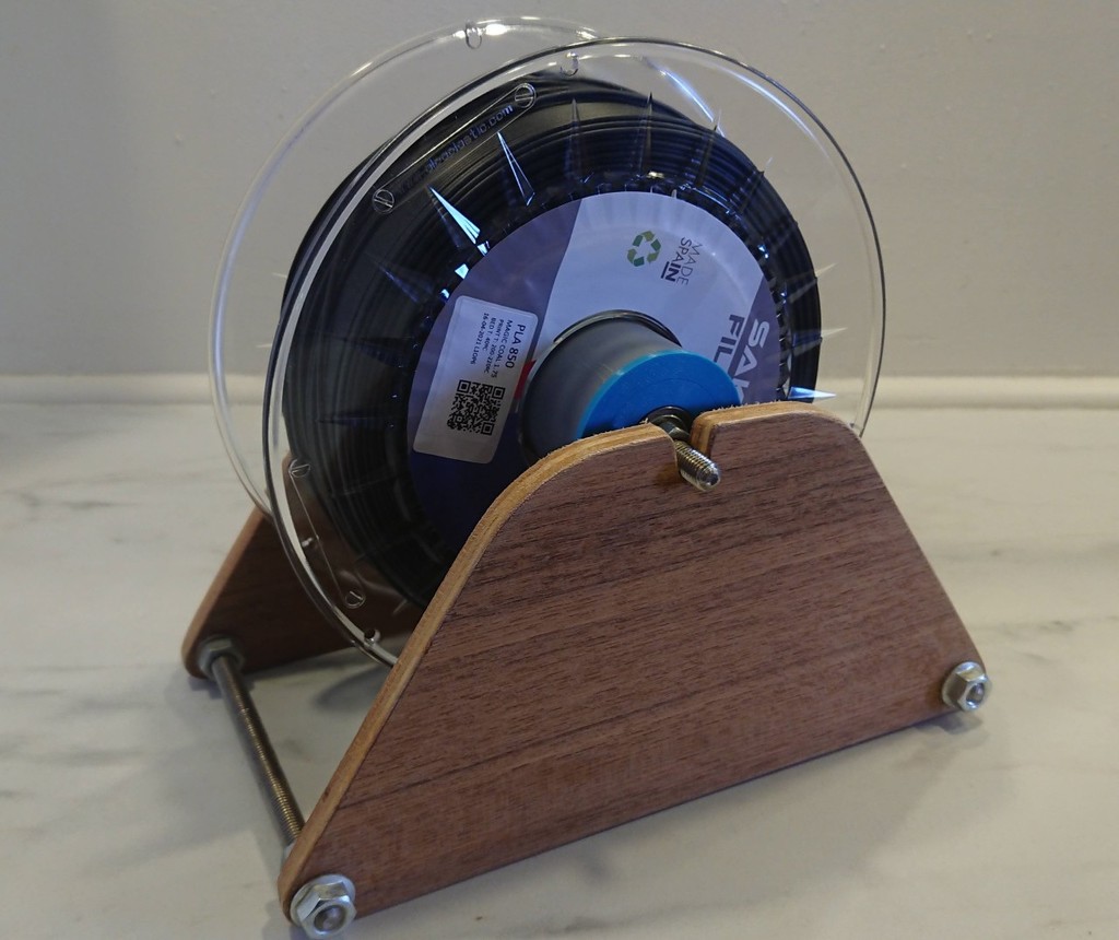 Filament spool holder for 3D printers, free standing by stockholmviews.com | Download free STL ...