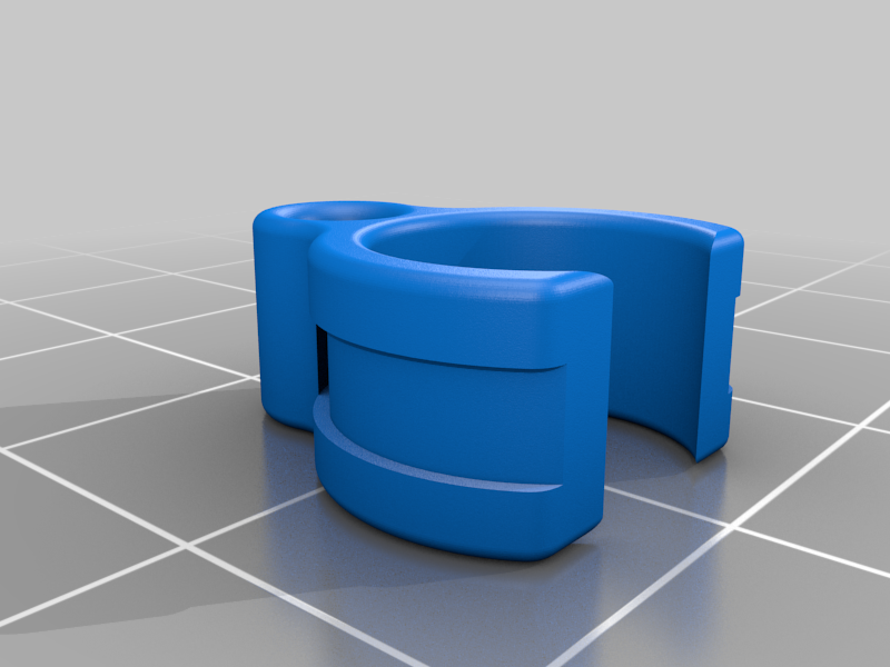 Filament guide clip for 3D printers by stockholmviews.com | Download ...