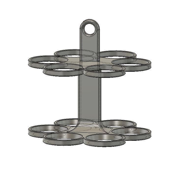 Carousel stands different sizes for 500ml bottles "Tershine" by ...