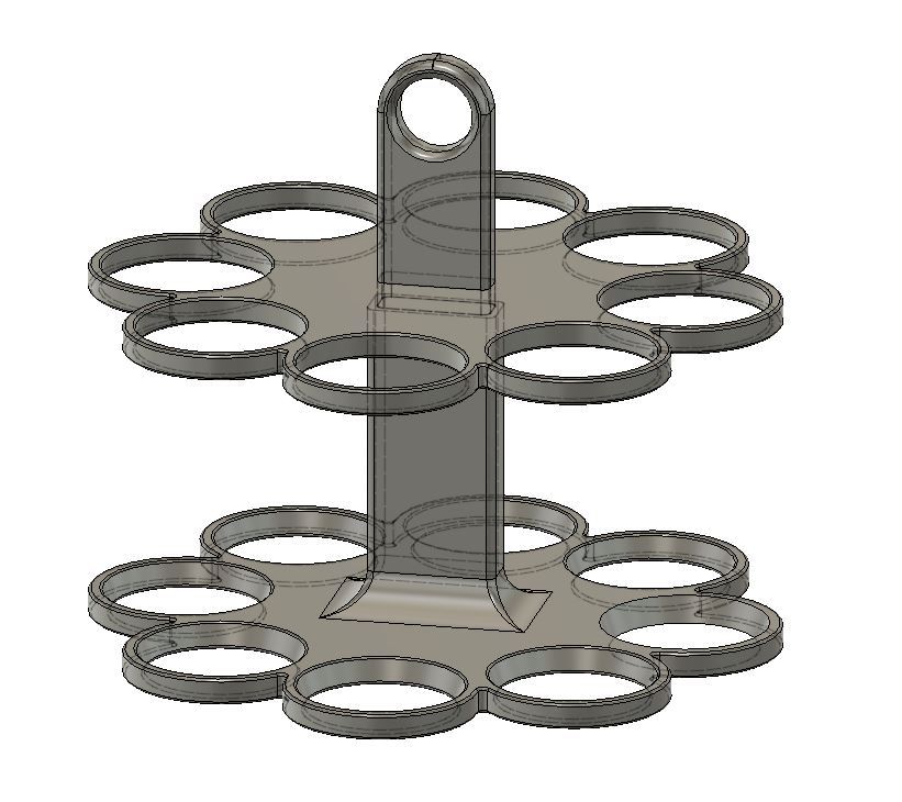 Carousel stands different sizes for 500ml bottles "Tershine" by ...