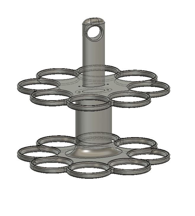 Carousel stands different sizes for 500ml bottles "Tershine" by ...